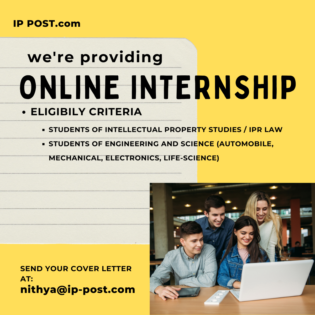 Registration Ip Post